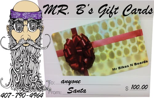 Mr. B's Gift Cards – Mr. Bikes n Boards