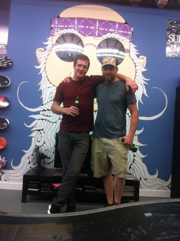 Special day at Mr. B's, Van Homan and Freimuth – Mr. Bikes n Boards